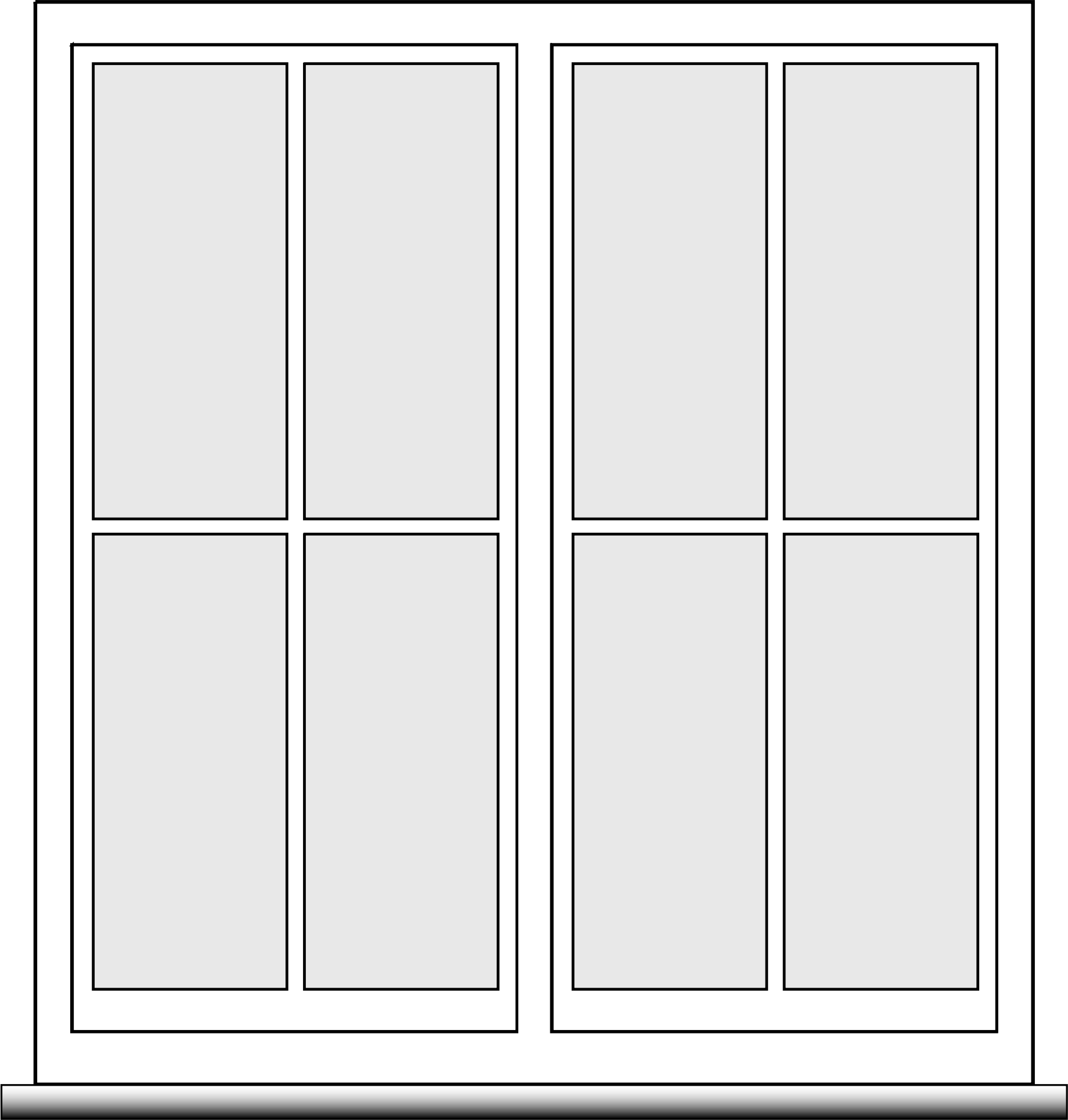 Desenho de uma janela para colorir ou para montagem - Páginal Inicial Desenho de uma janela para colorir ou para montagem - Páginal Inicial